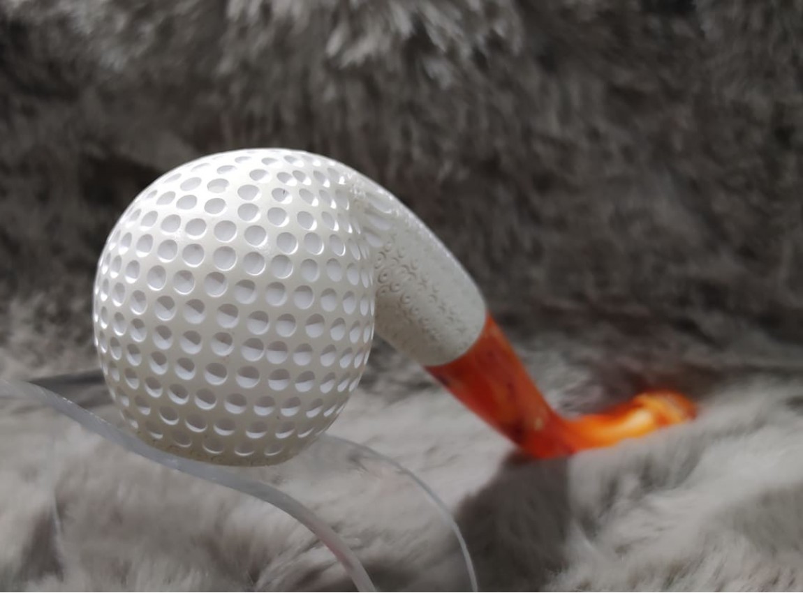 Meerschaum Golf Ball Pipe