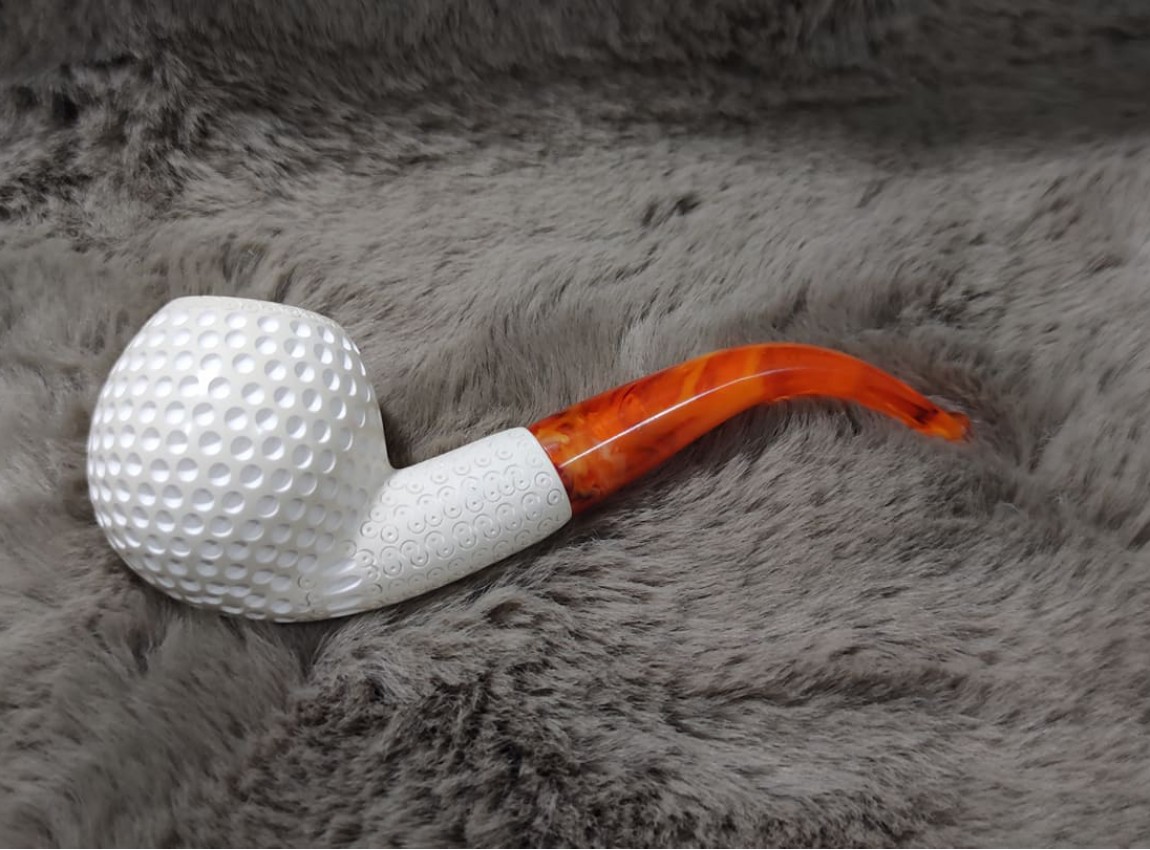 Meerschaum Golf Ball Pipe