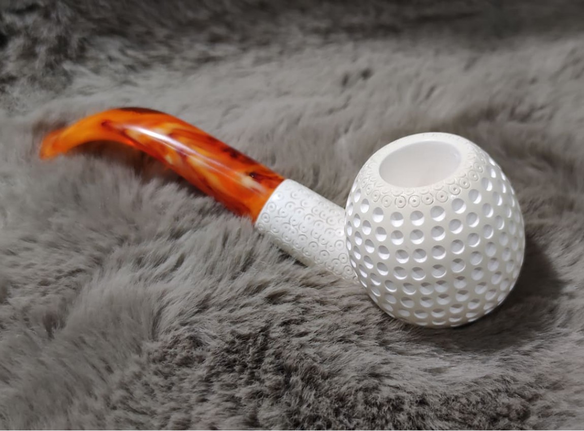 Meerschaum Golf Ball Pipe