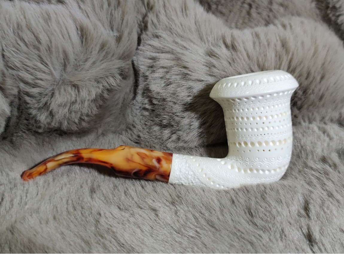 Meerschaum Calabash Pipe