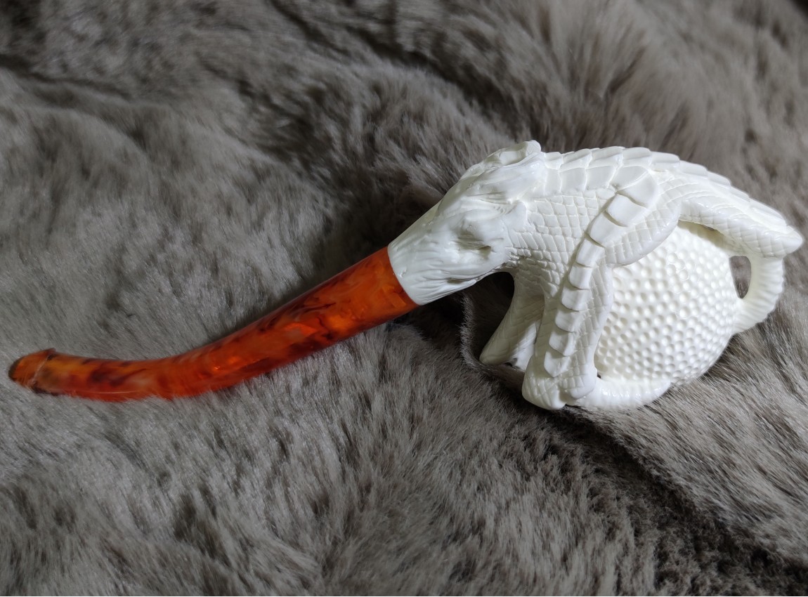 Meerschaum Pipe Dragon